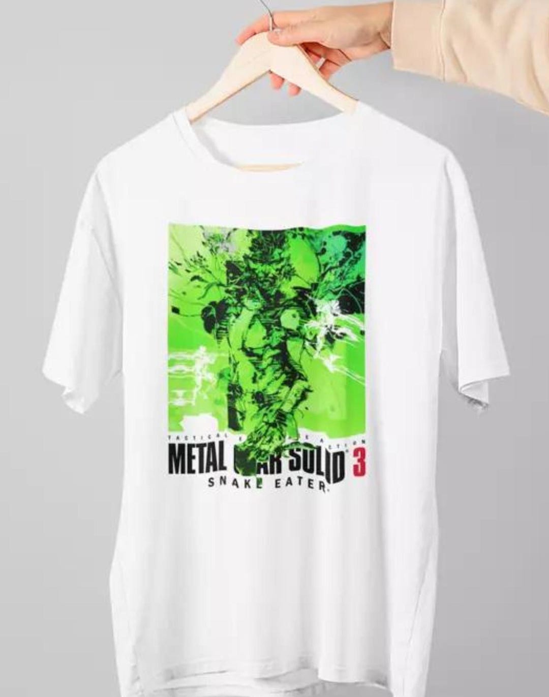 Metal Gear Solid 3 Snake Eater Premium Unisex T-shirt,metal Gear Solid ...