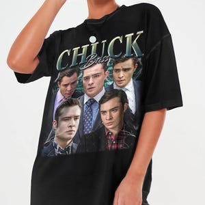 Limited Chuck Bass Vintage T-shirt, Chuck Bass Gift for Women and Man ...