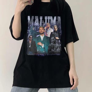 Vintage Maluma Shirt, Maluma Bootleg Shirt, Maluma Unisex Y2k Clothing ...