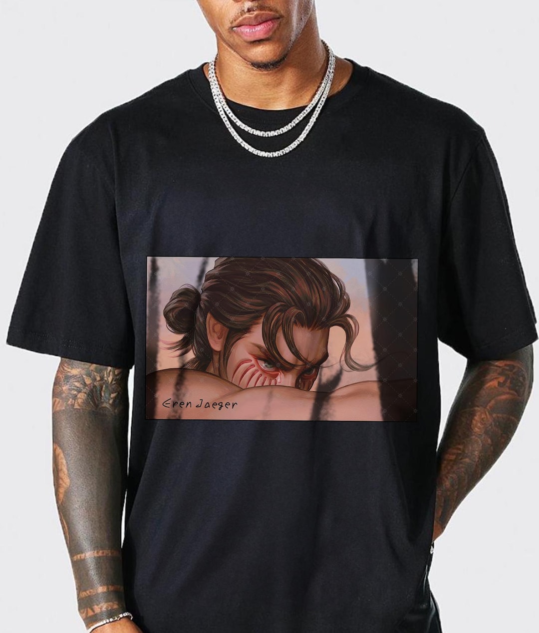 Eren Yeager Unisex Shirt, Eren Yeager AOT Anime Shirt, Attack on Titan ...