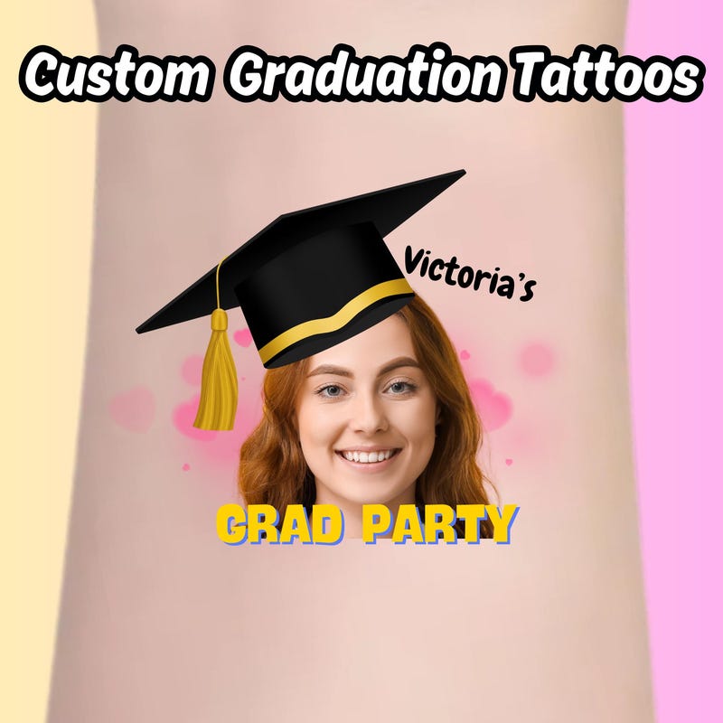 Graduation Tattoos - Etsy