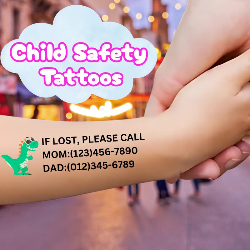 Phone Number Tattoo - Etsy