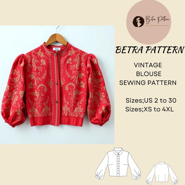 Classıc Vest Sewing Pattern,women Waistcoat Pattern,buttondown Vest ...