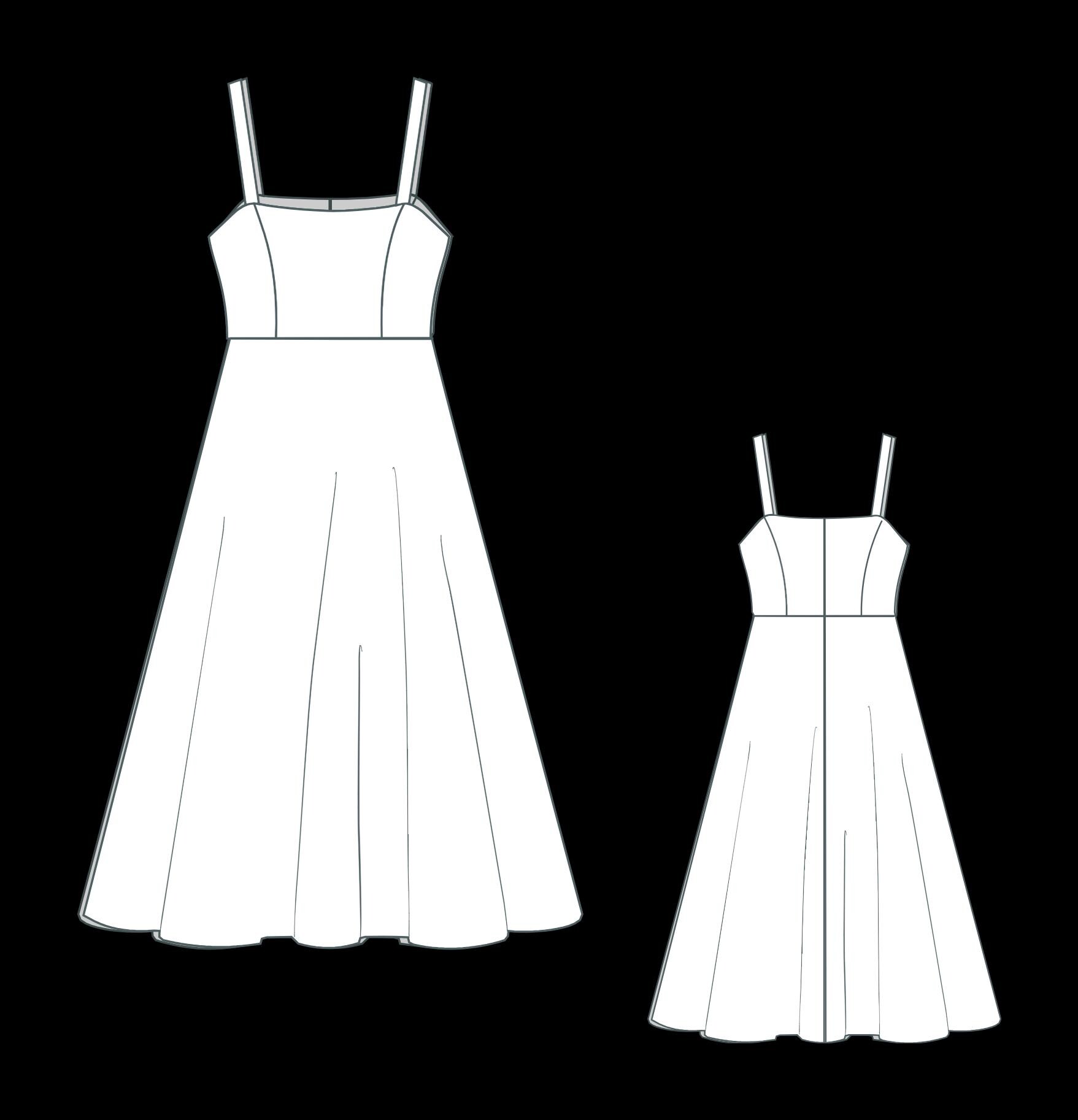 Tulle Ball Gown Sewing Pattern: Prom Fairy Dress, XS-4XL (PDF Download ...