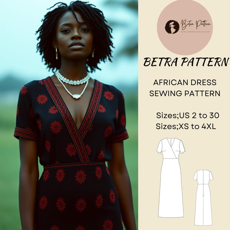 African Sewing Patterns - Etsy