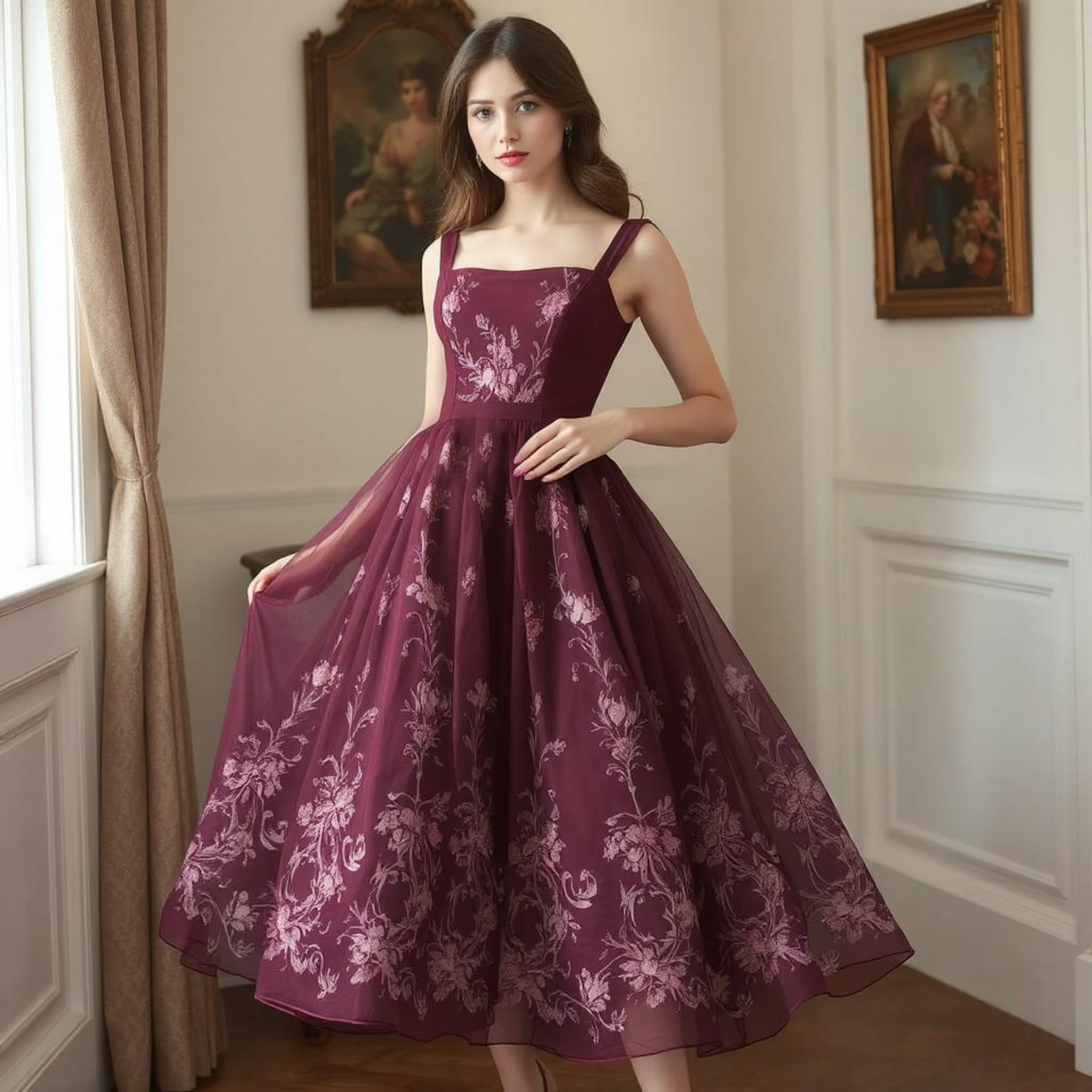 Tulle Ball Gown Sewing Pattern: Prom Fairy Dress, XS-4XL (PDF Download ...