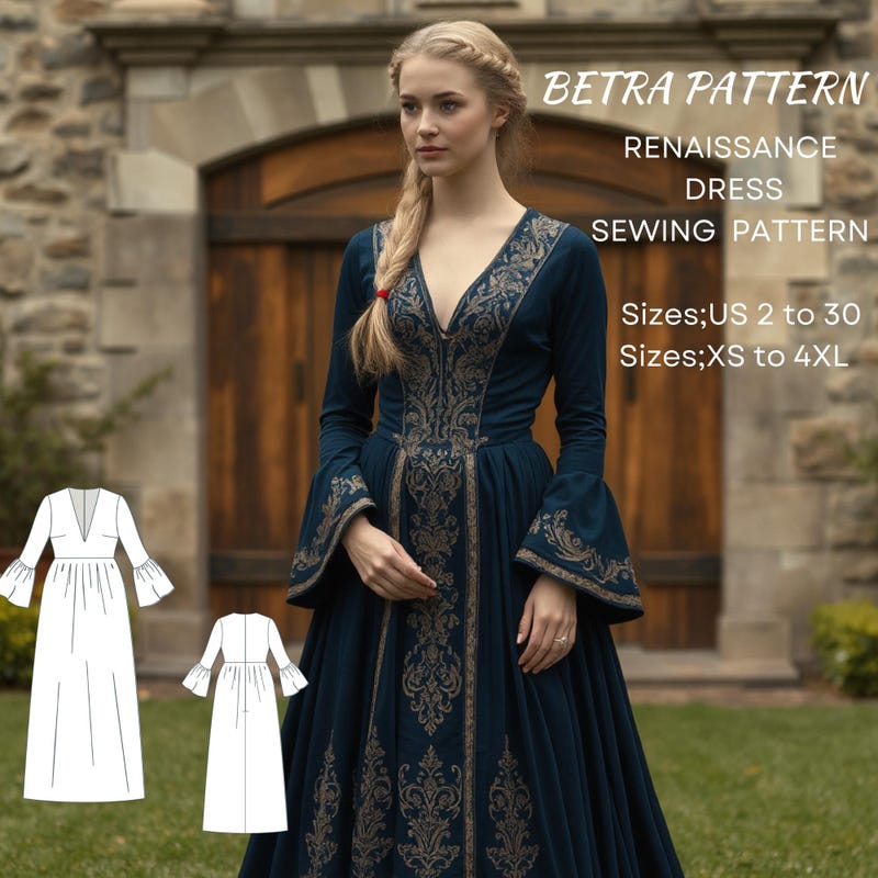 Georgian Dress - Etsy