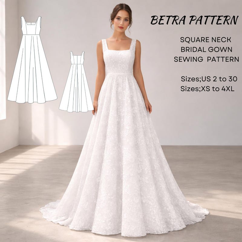 Wedding Dress Patterns - Etsy UK