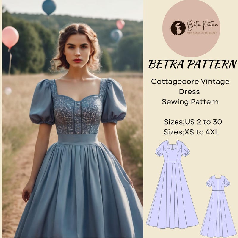 Cottagecore Dress - Etsy