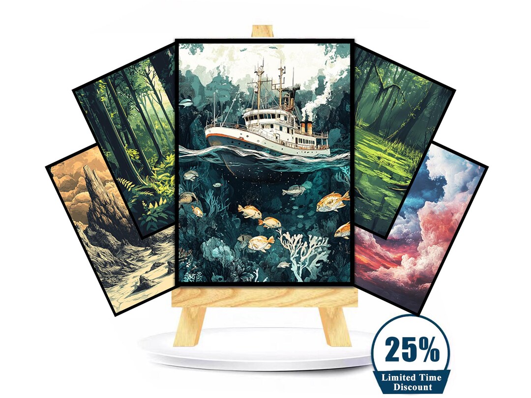 MTG Sleeves,landscape Themed Card Sleeve,card Sleeve Protectors, MTG ...