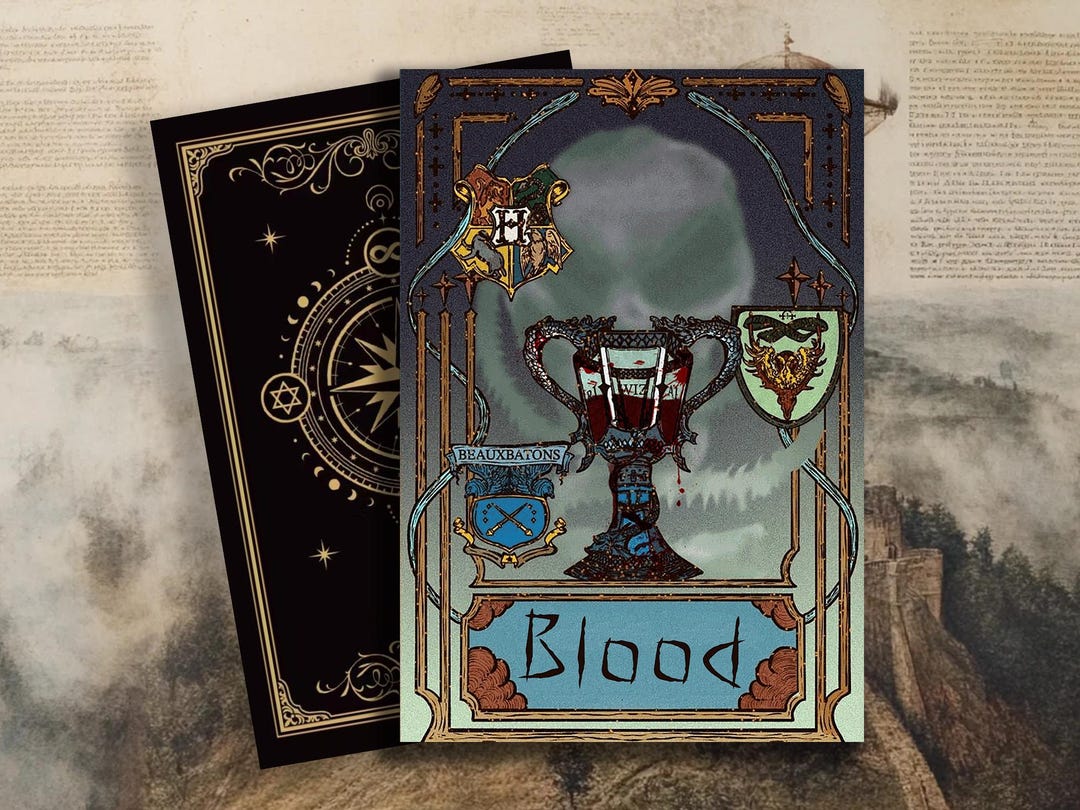 MTG Token, BLOOD Token, Full Art Token, Custom Game Cards for Commander ...