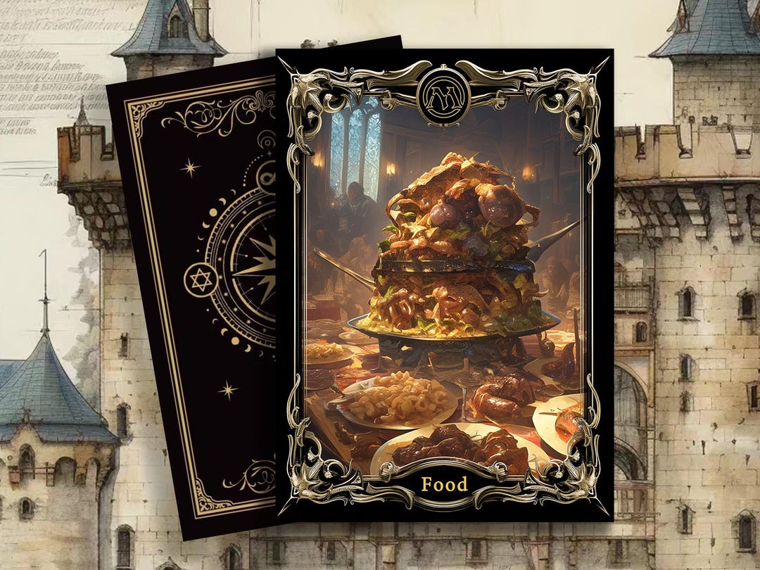 MTG Token, FOOD Token, Full Art Token, Custom Game Cards for Commander ...