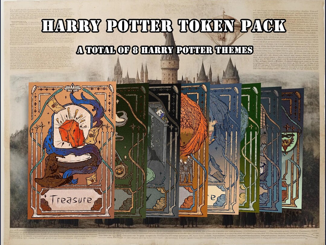 MTG Token, A Collection of Eight Tokens, Full Art Token, Custom Game ...