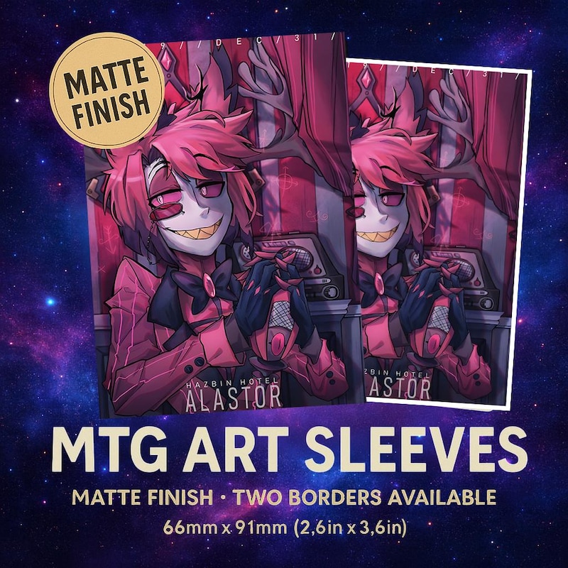 Alastor Hazbin Hotel Trading Card - Etsy