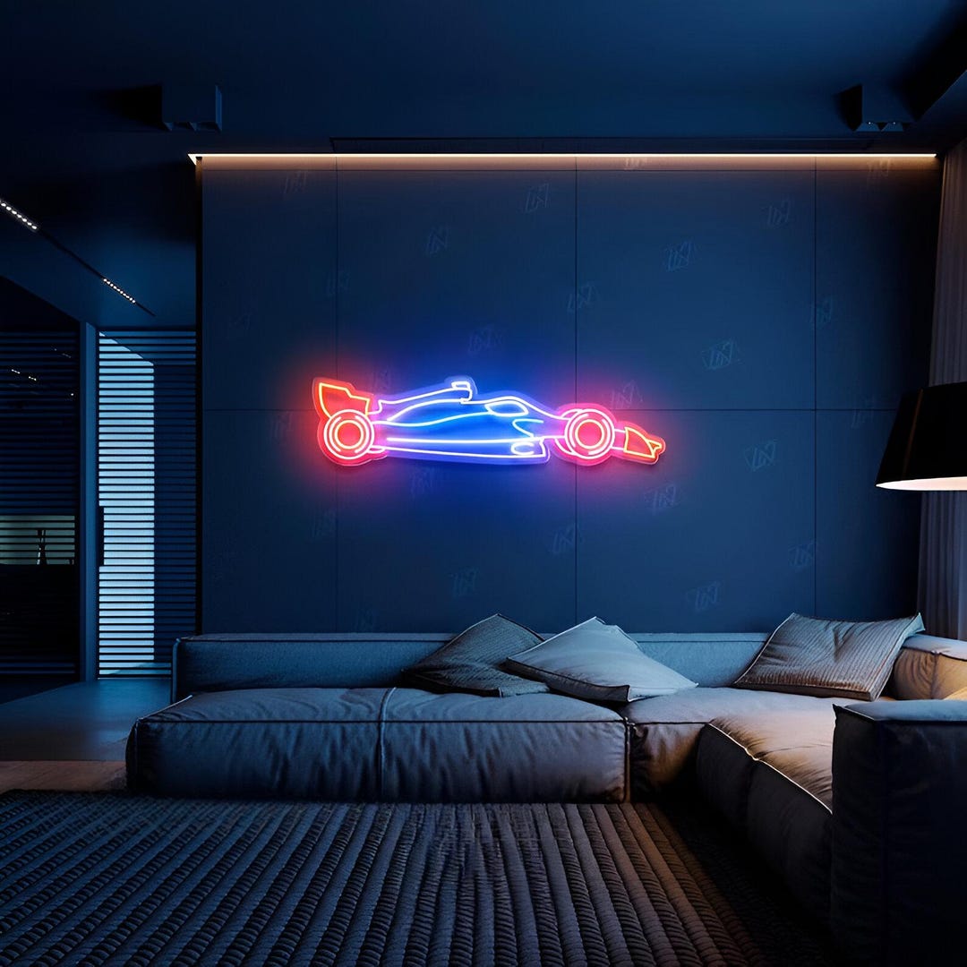 Sports Car Led Neon Sign for Wall Decor | Neon Light | Led Neon Sign ...