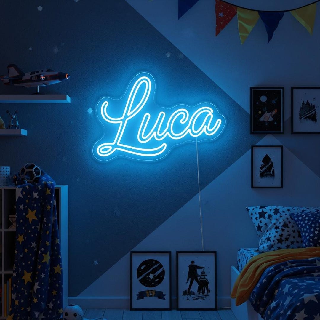 Personalized LED Neon Sign for Wall Room Decor | Custom Neon Light ...
