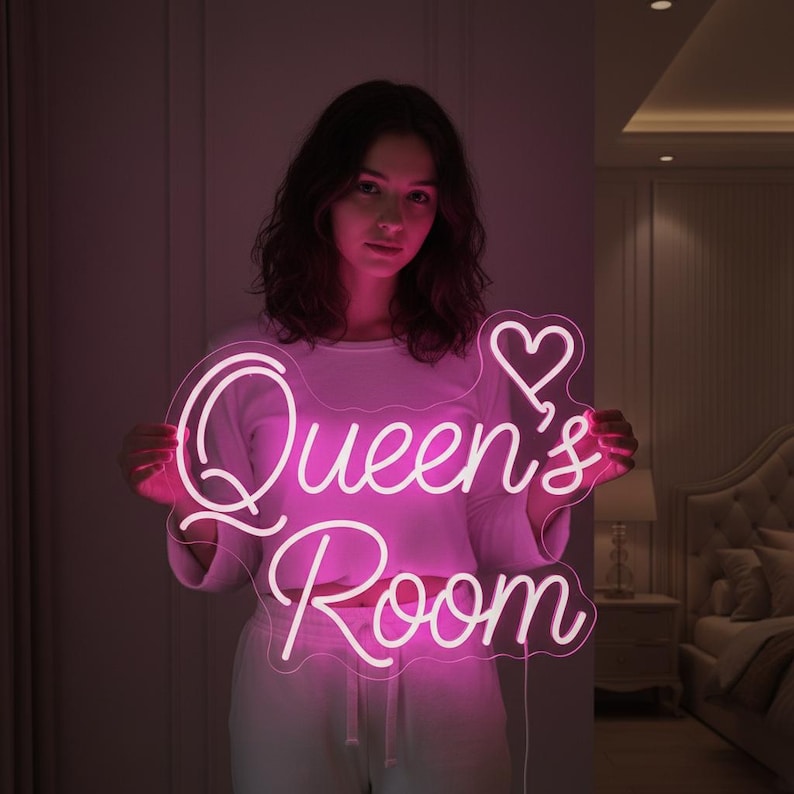 Custom Name Neon Sign for Bedroom Wall | Personalized LED Neon | Name ...