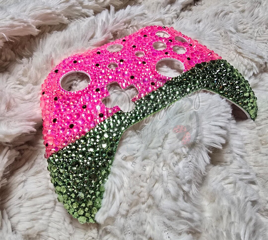 Rhinestone Xbox Controller Faceplate - Etsy