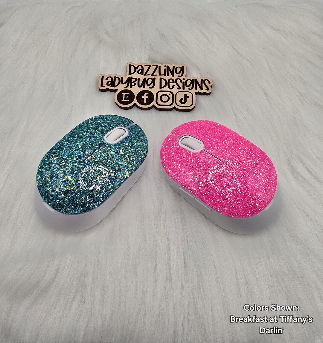Computer Mouse | Glittered Mouse | Custom - Etsy