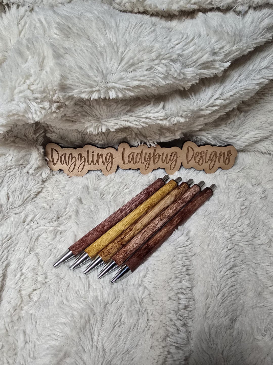 Wood Grain Pen | Smooth Writing Gel Pen | Father's Day | Custom ...