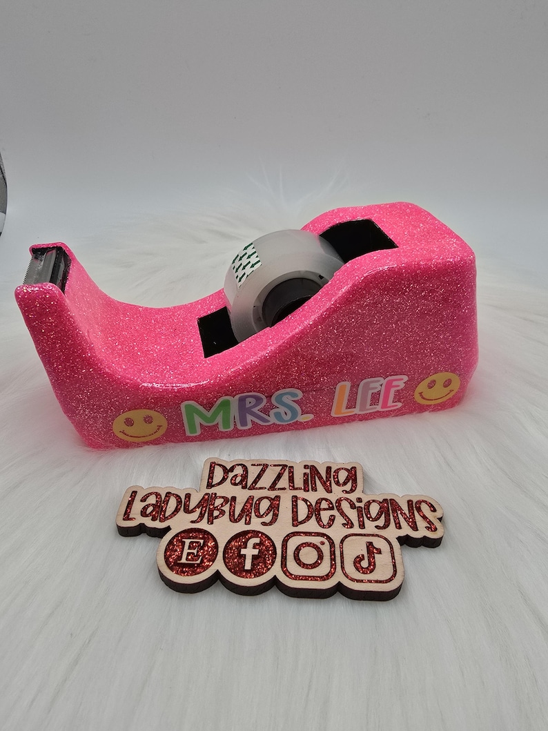 Glitter Tape Dispenser: Custom Colors & Designs - Etsy