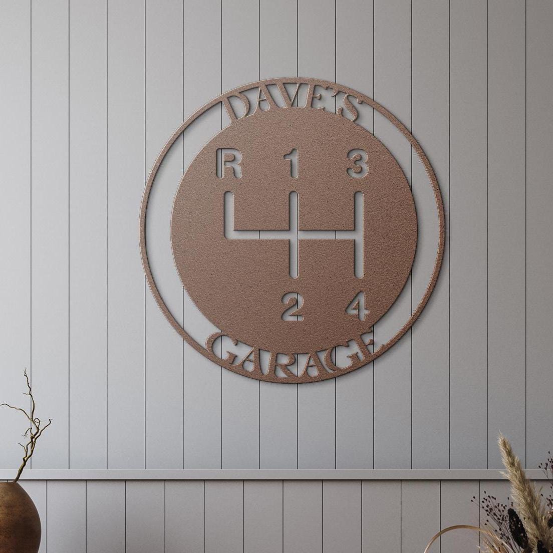 Personalized 4 Speed Garage Metal Sign for the Car Guy or Gal - Etsy
