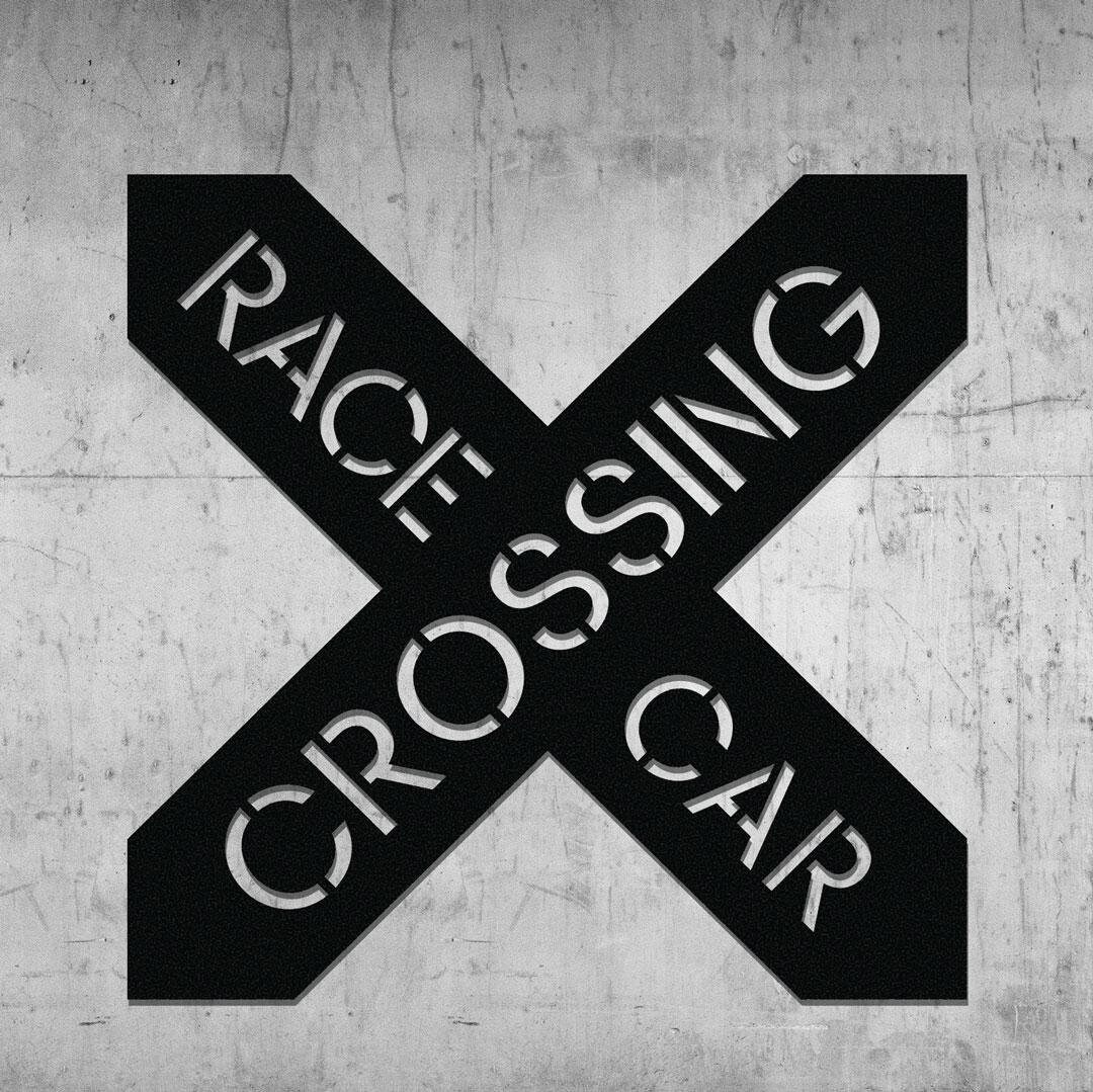 Race Car Crossing Metal Street Sign for Garage or Man Cave - Etsy