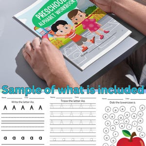 Preschool ABC Workbook (DIGITAL) - Etsy