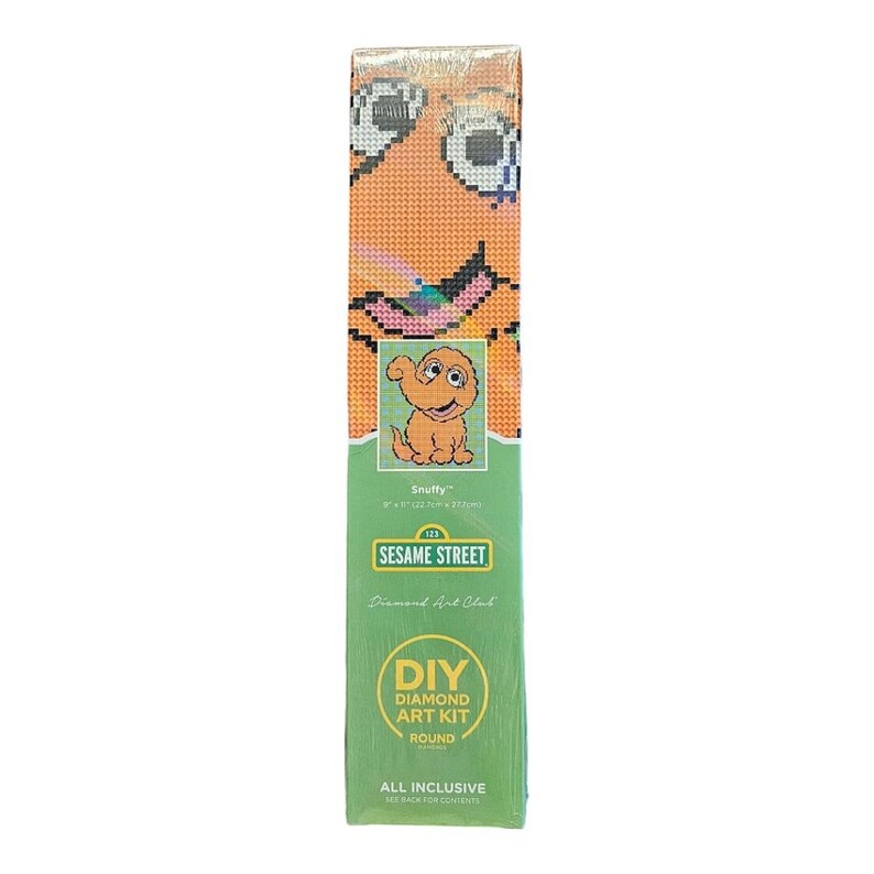 Sesame Street Snuffy Diamond Painting New in Box - Etsy