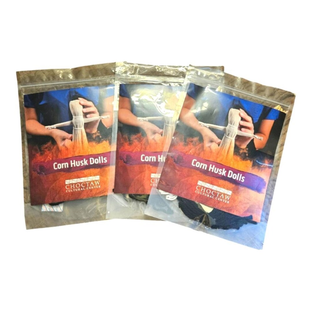 Choctaw Nation Corn Husk Doll Craft Set of 3 New in Package - Etsy