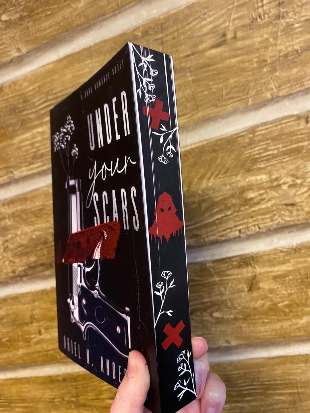 Under Your Scars| by Ariel N Anderson | W/custom Stenciled/sprayed ...