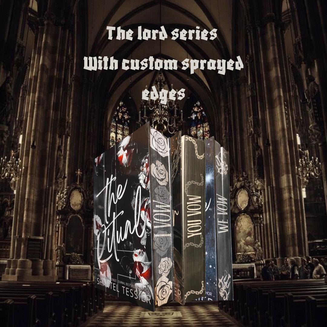 The Lord Series Set With Custom Sprayed Edges - Etsy