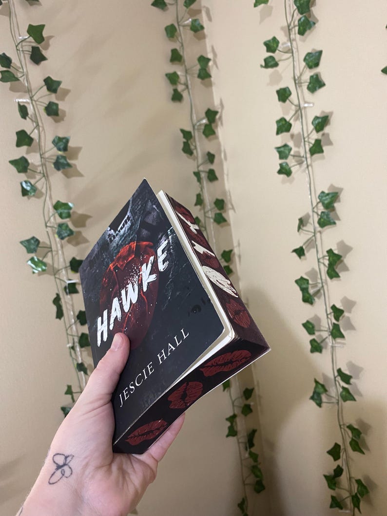Hawke by Jescie Hall -sprayed Edges - Etsy