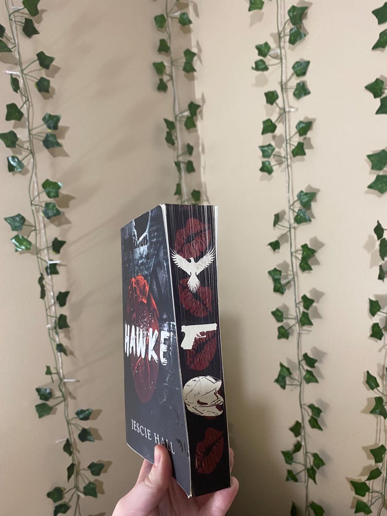 Hawke by Jescie Hall -sprayed Edges - Etsy