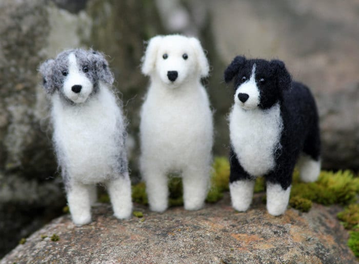 Dog Needle Felting Kit - Poodle - Etsy