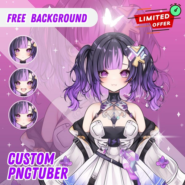 Custom Pngtuber, Pngtuber Character, Pngtuber Design, Pngtuber ...