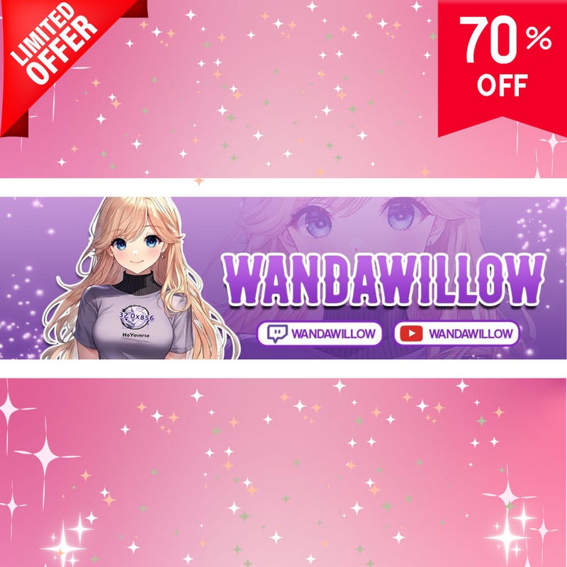 Cute Anime Banner - Etsy