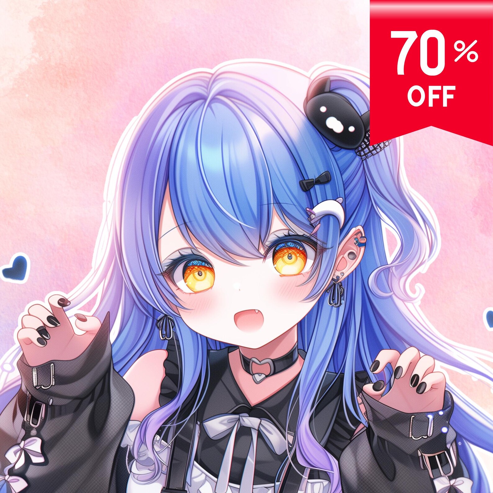 Custom PFP, PFP Commission, Vtuber Pfp, Profile Icon, Discord Pfp ...