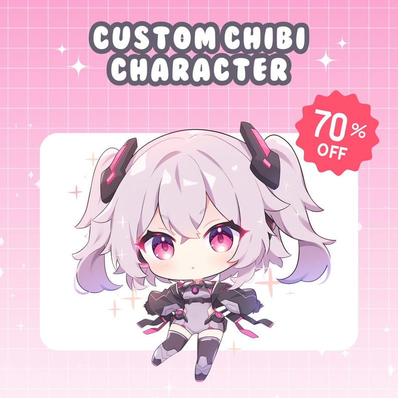 Custom Chibi Character, Icon Chibi, Full Body Chibi, Anime Chibi, Cute ...