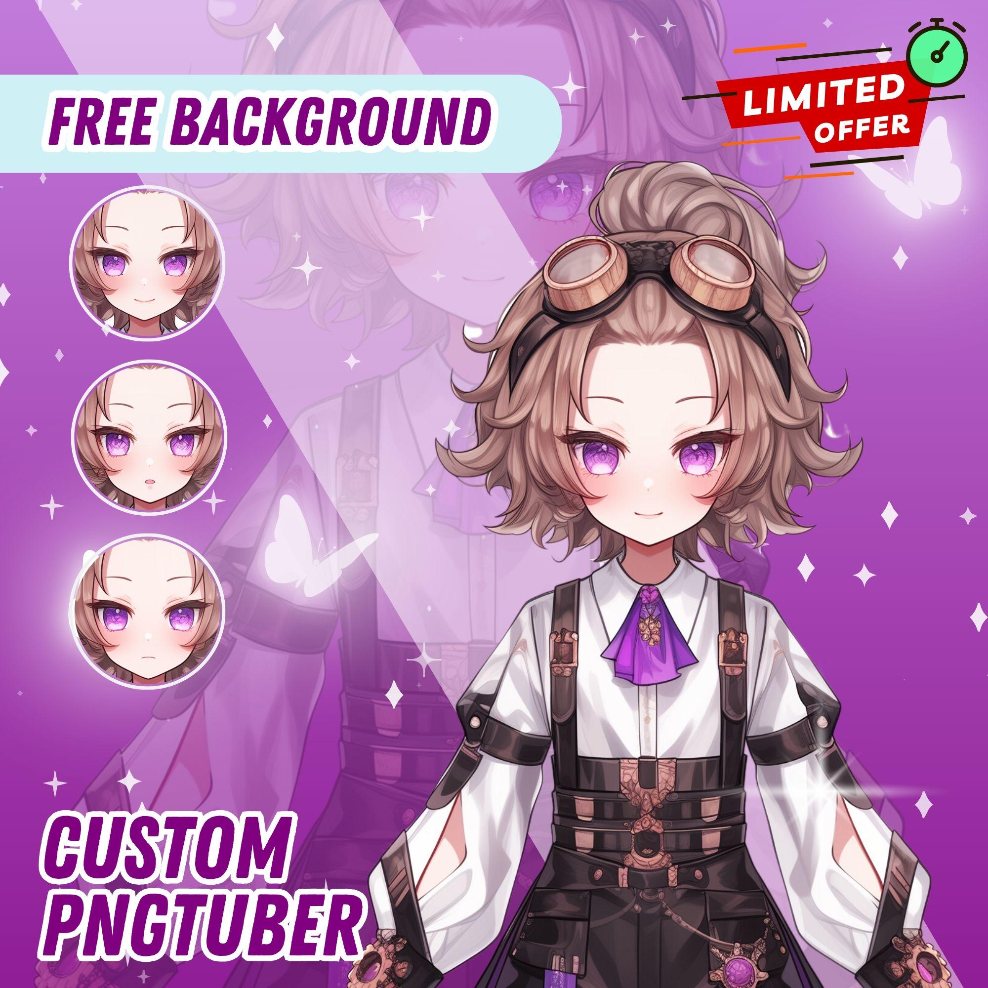 Custom Pngtuber, Pngtuber Character, Pngtuber Design, Pngtuber ...