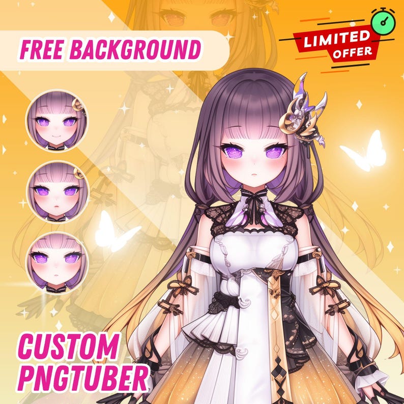 Custom Pngtuber, Pngtuber Character, Pngtuber Design, Pngtuber ...