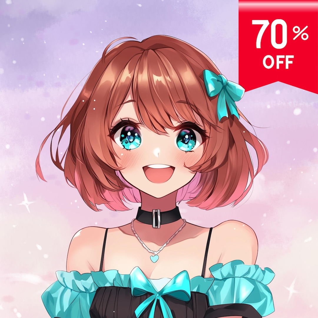 Custom PFP, Anime PFP Commission, Vtuber Pfp, Anime Profile Icon ...