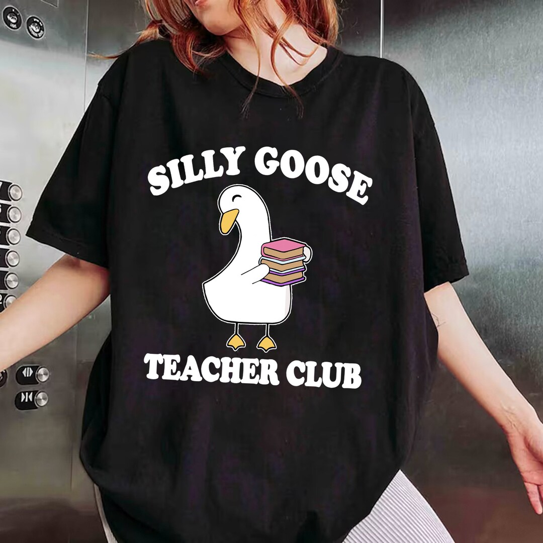 Silly Goose Teacher Png, Silly Goose Png, Teacher Png, Back to School ...