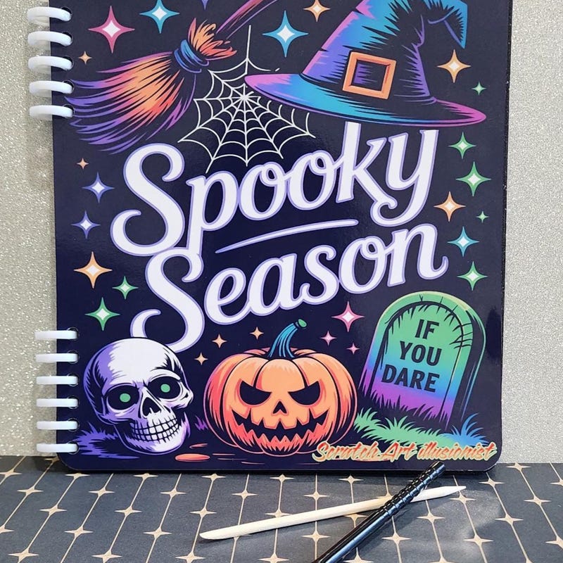 Scratch Art Coloring Book - Etsy