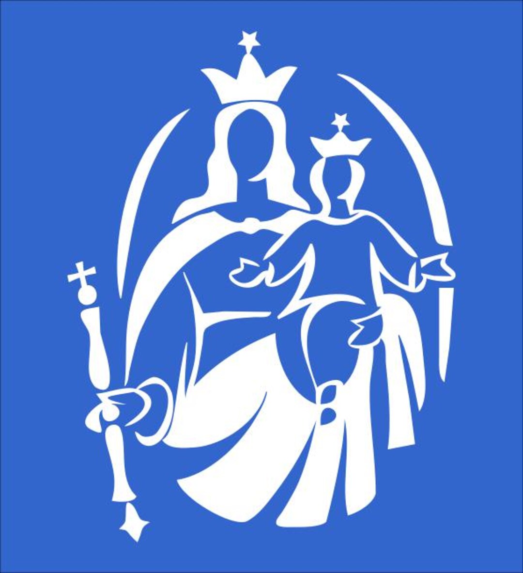 Mary Help of Christians Vinyl Decal Sticker 5" (H) - Etsy