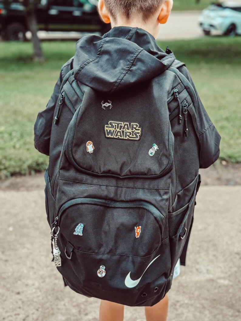 Mini Star Wars Embroidered Patch: BB-8, R2-D2, Ewok, D-O, TIE Fighter ...