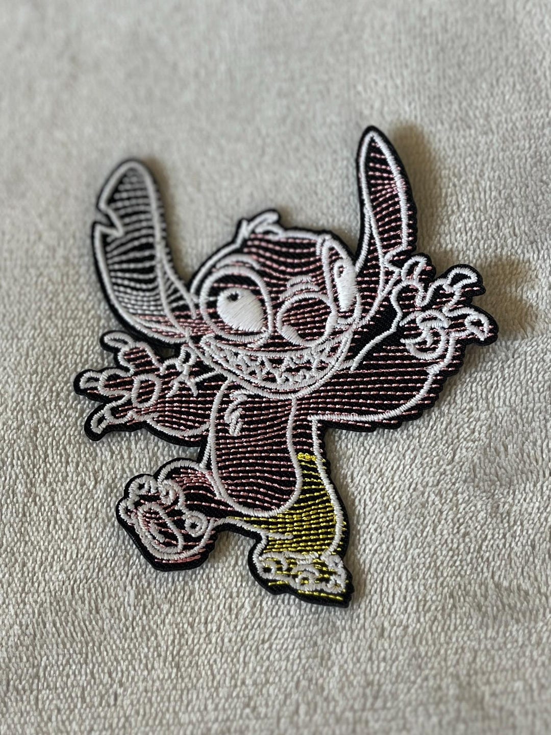 Invisible 3D Stitch Patch Multi-colored Lilo & Stitch Embroidered Iron ...