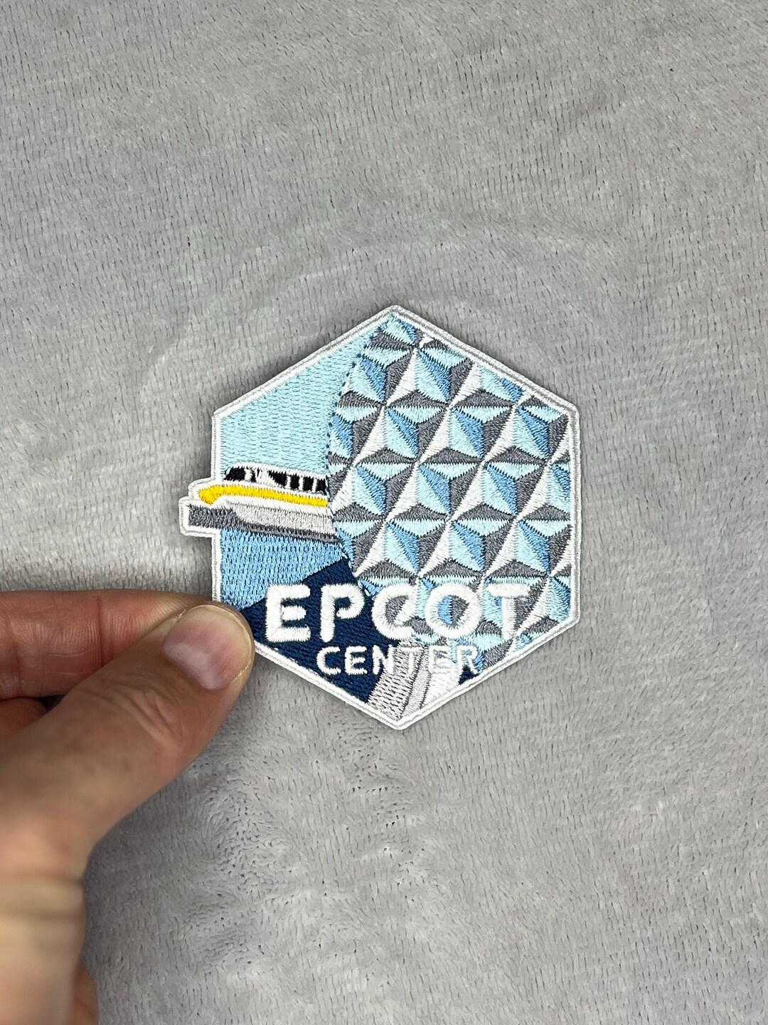 EPCOT Center Embroidered Iron-on | Park Icon Collectible - Etsy