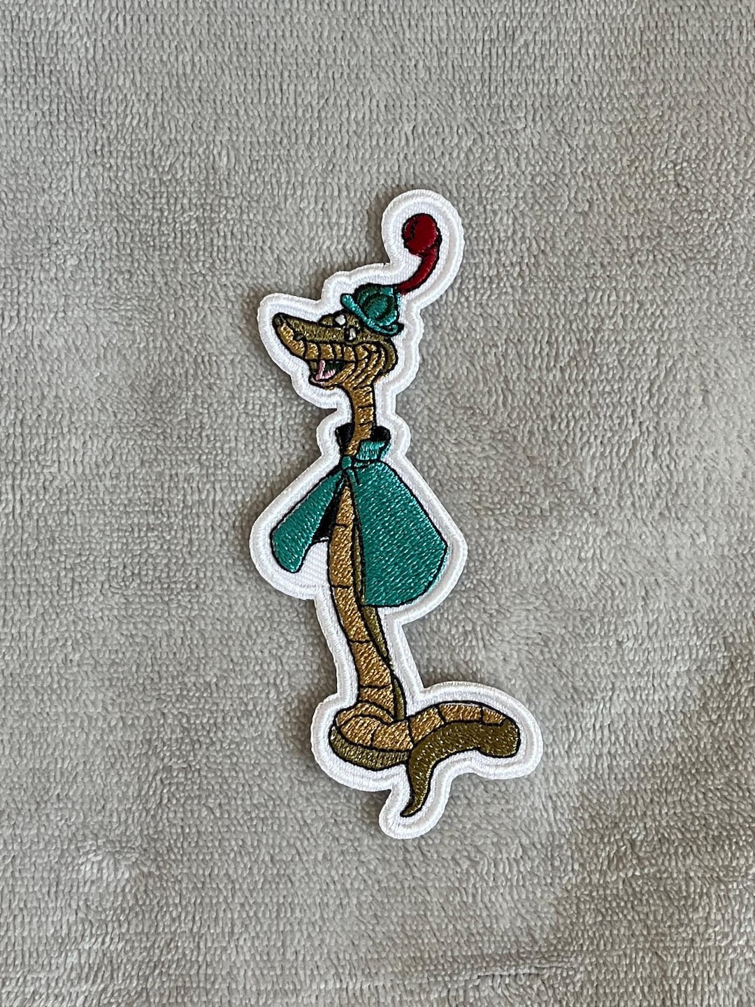Sir Hiss Embroidered Iron-on Patch | Disney Robin Hood, Year of the ...