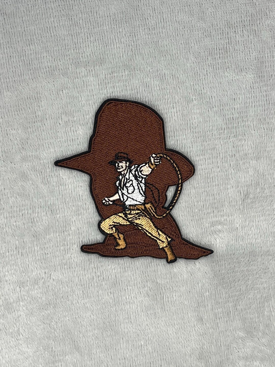 Indiana Jones Patch | Embroidered Iron-on | Classic Adventure Hero ...